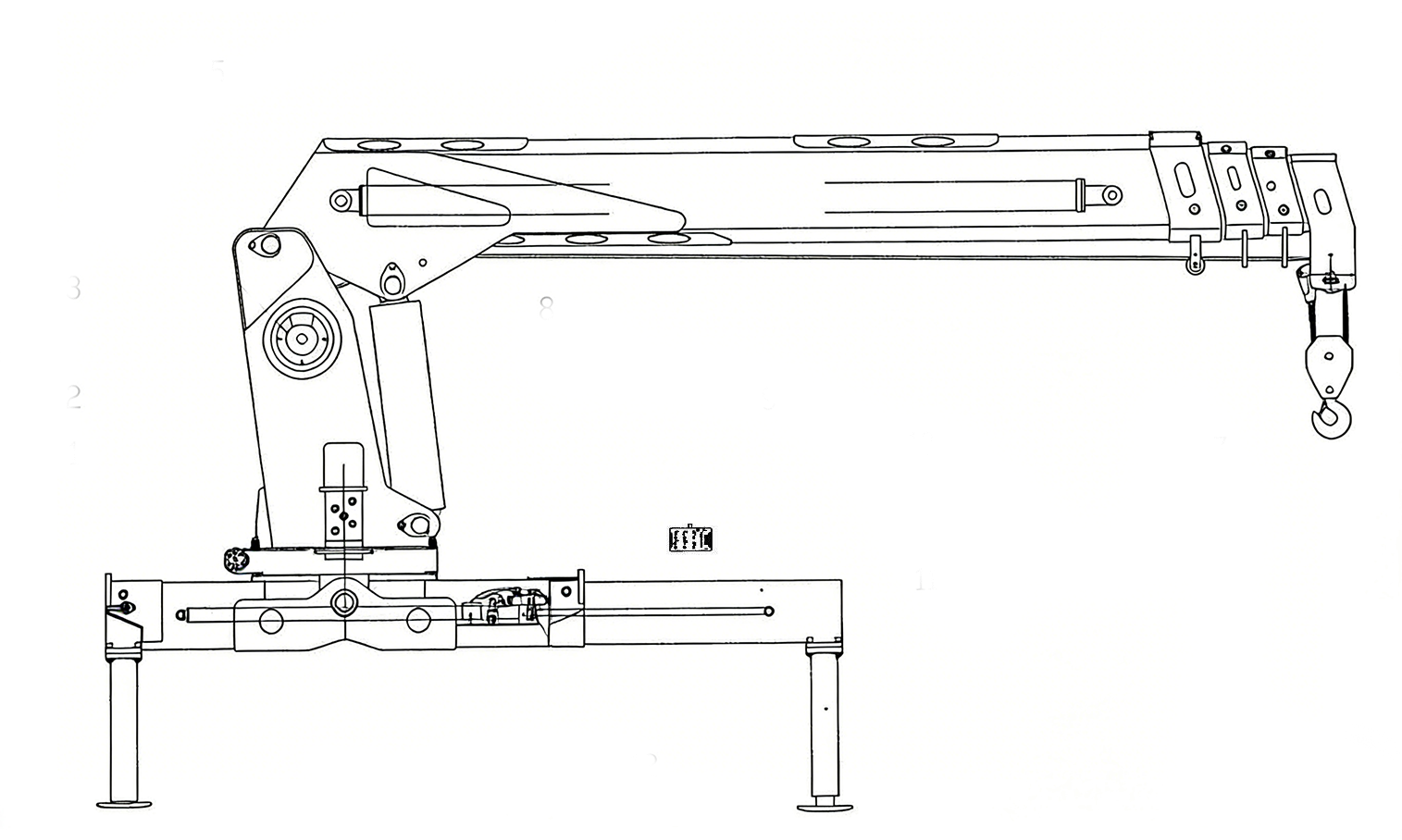 How Does a Truck Crane Achieve Wireless Remote Control?